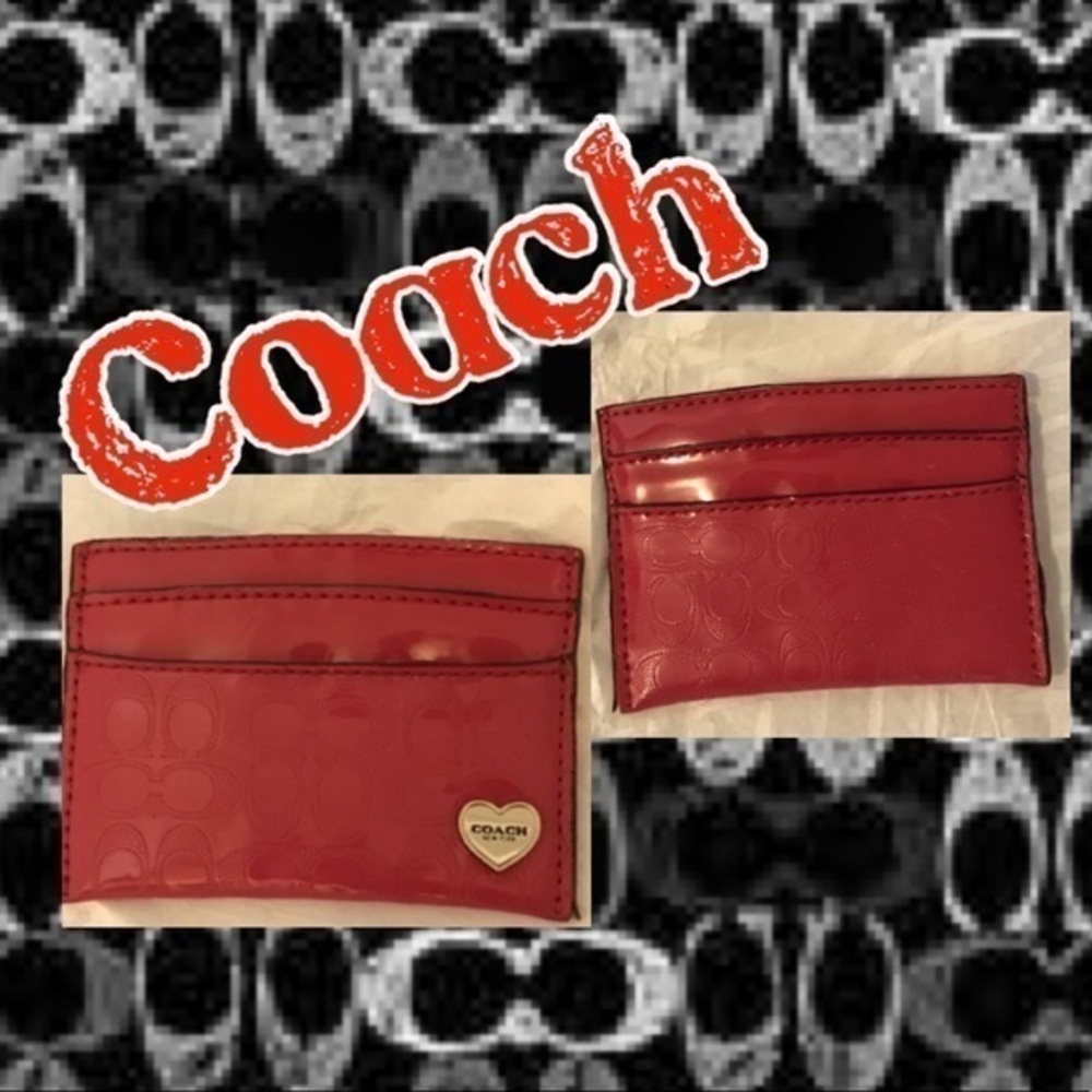 Coach Credit Card Holder - Gem